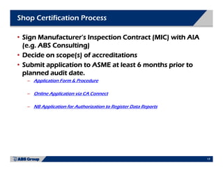 ASME Accreditation Programs | PDF