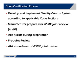 ASME Accreditation Programs | PDF