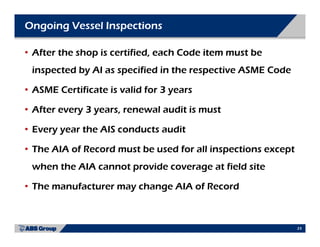 ASME Accreditation Programs | PDF