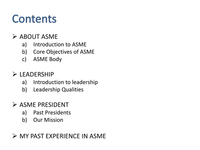 ASME MUET SZAB CHAPTER | PPTX