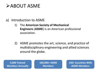 ASME MUET SZAB CHAPTER | PPTX