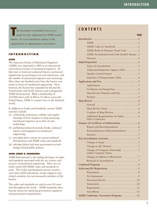 Asme overview | PDF