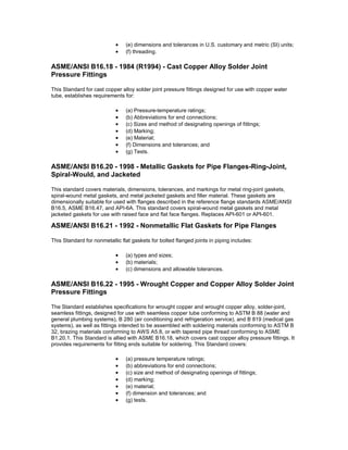 Asme pipe fiting | PDF