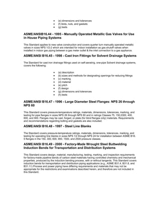 Asme pipe fiting | PDF