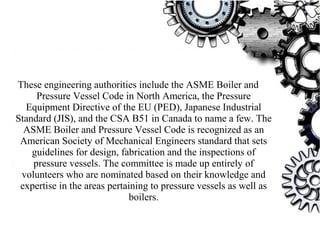 Asme pressure vessel protection since 1907 | PPT