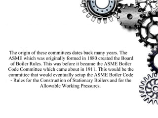 Asme pressure vessel protection since 1907 | PPT
