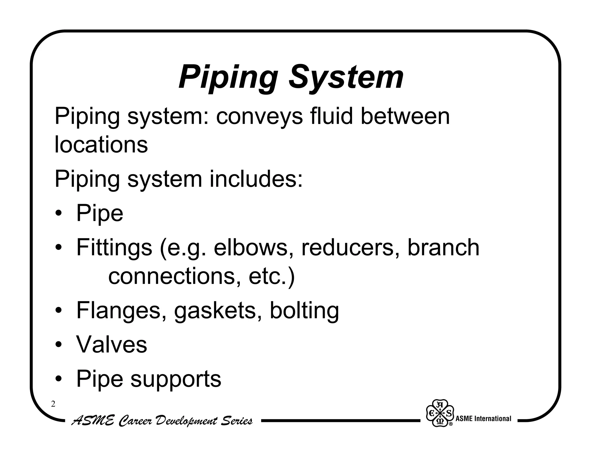 Simple Piping design | PDF