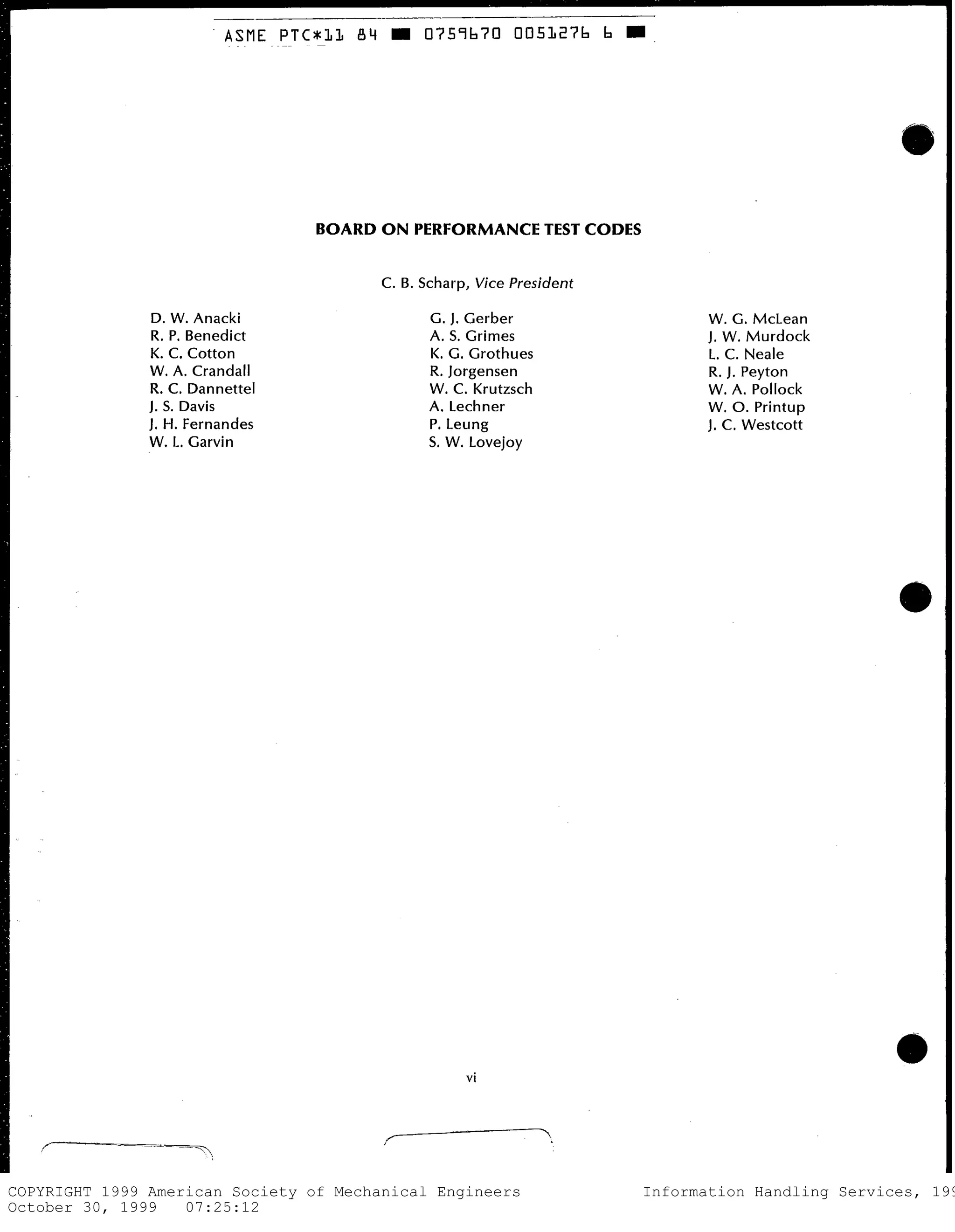 Asme ptc 11 fans | PDF