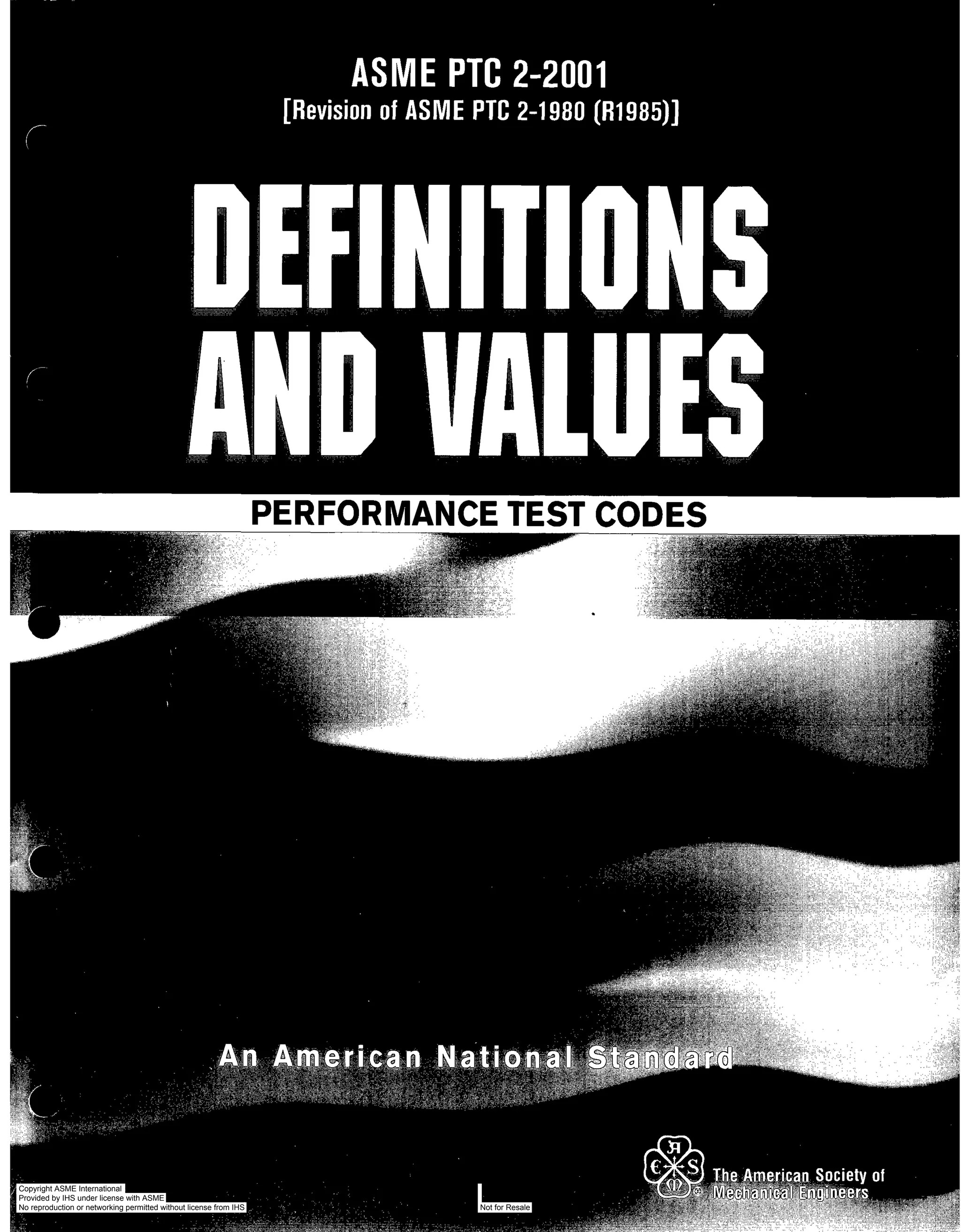 ASME PTC 2-1980 Definitions and values.pdf | Physics | Science