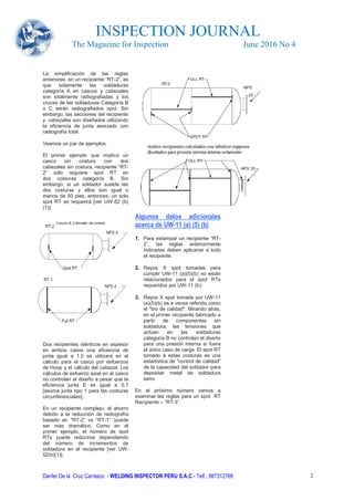 Asme rt y eficiencias de juntas parte 2 | PDF