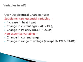 Asme sec ix overview | PPT