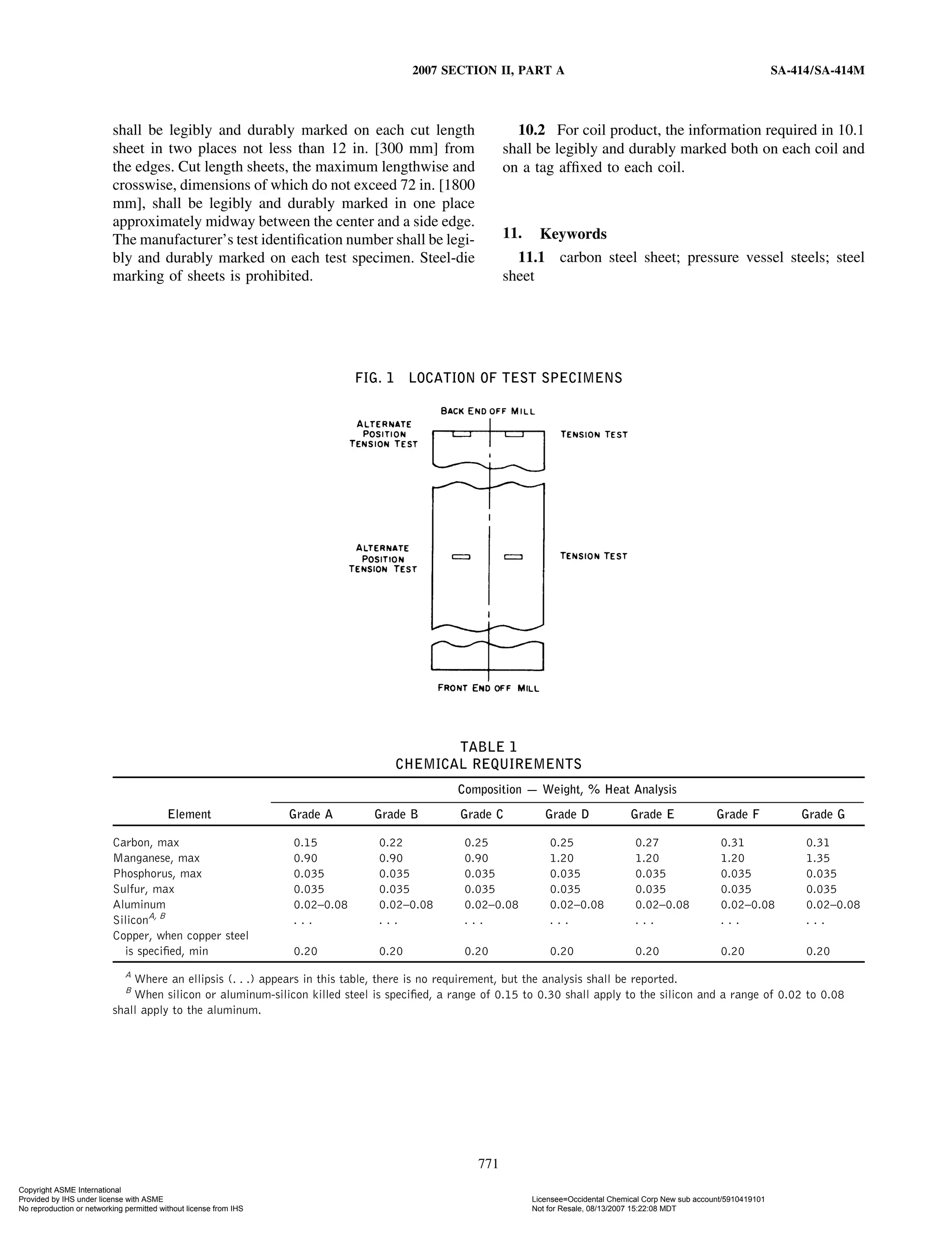 Asme section ii a sa 414 sa-414 m | PDF