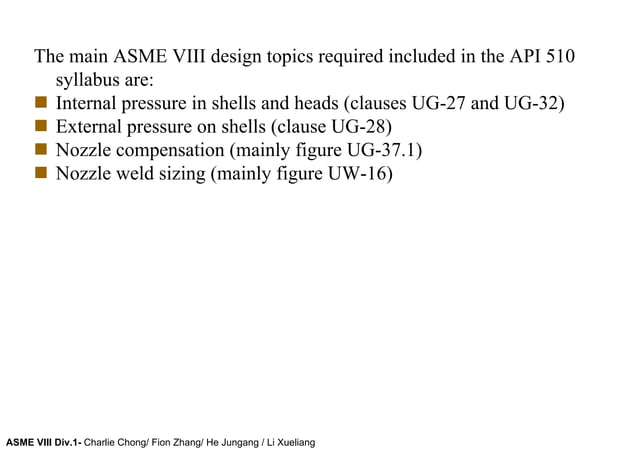 ASME Section viii Div-1 Traing ppt..pdf | Physics | Science