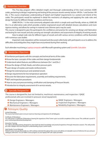 Asme section viii division 1 and 2 pressure vessel series ( CONFIRM RUN ...