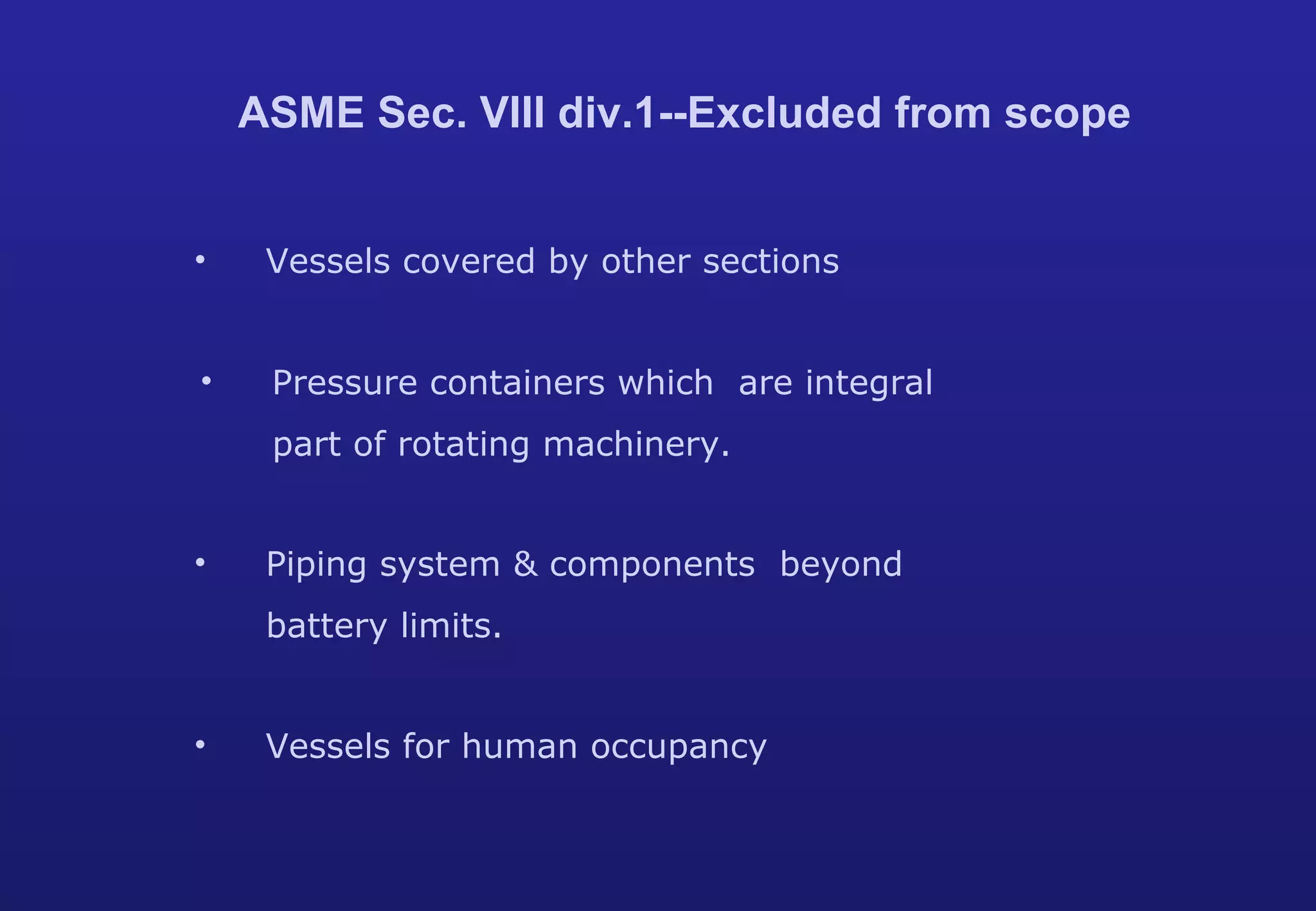 ASME Section VIII Div 1. design training | PPT