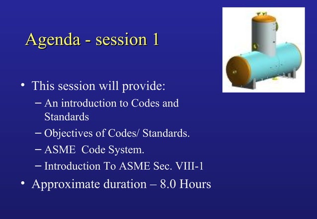 ASME Section VIII Div 1. design training | PPT