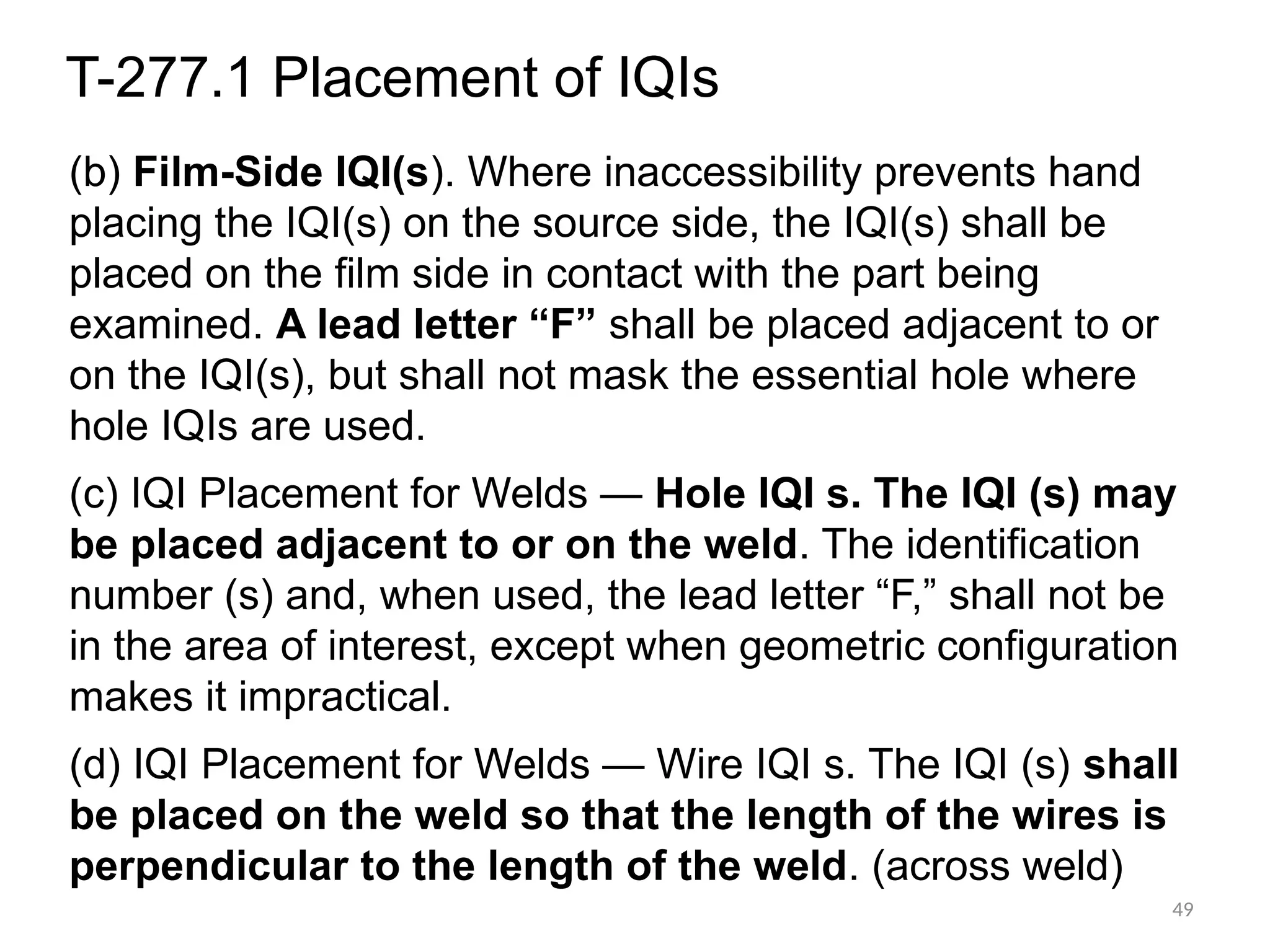 ASME Sec V New - NON destructive testing | PPTX