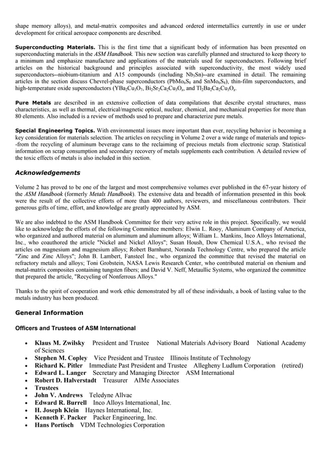 ASM HANDBOOK, Volume 02, Properties and Selection Nonferrous Alloys and ...