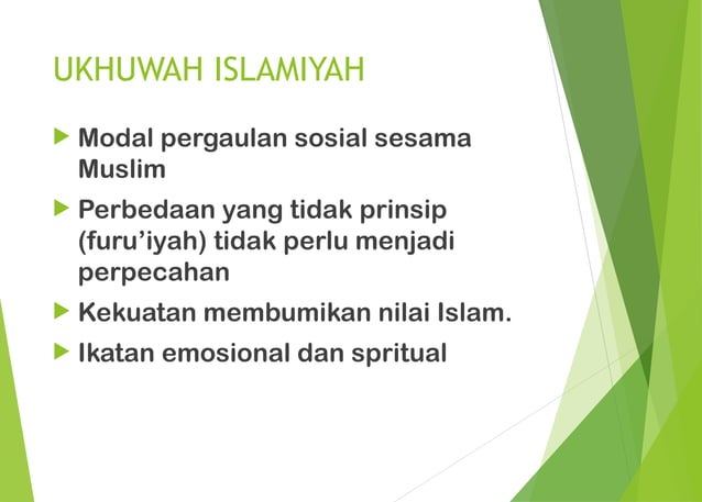 Materi Konsepsi Persaudaraan dalam Islam | PPT