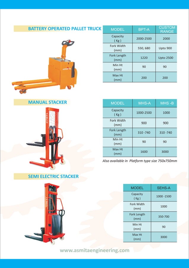 Asmita Engineering Equipments Bhosari, Pune, Material Handling Machines | PDF