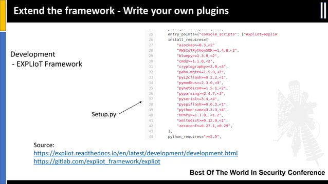 Hacking IoT with EXPLIoT Framework | PPT