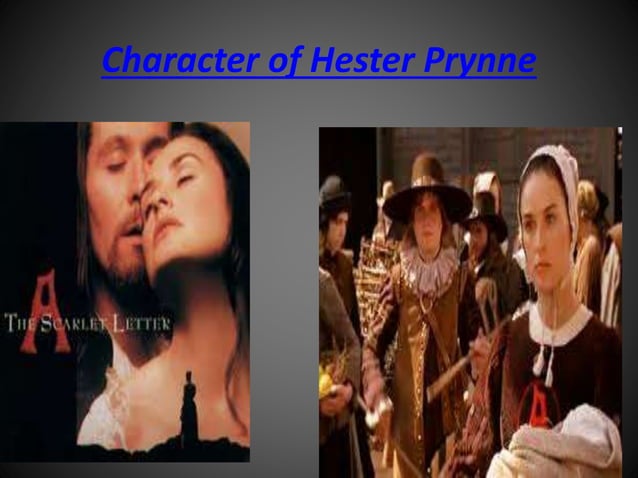 Female Characters in films with reference to Hamlet, A scarlet letter ...