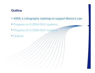 Public Presentation, ASML EUV forecast Jul 2010 | PPT