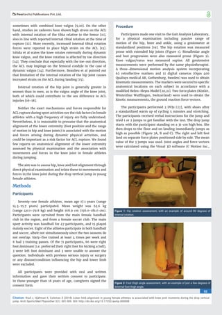 Lower limb alignment in young female athletes is associated with knee ...