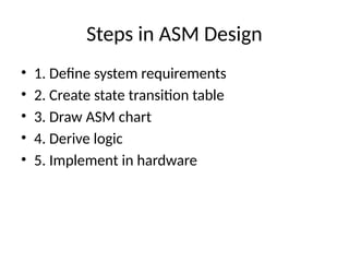 ASM_Presentation.pptx_algorithmicstatemachine | PPTX