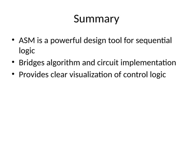 ASM_Presentation.pptx_algorithmicstatemachine | PPTX