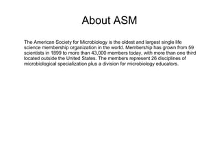 ASM Press New Titles 2009 | PPT
