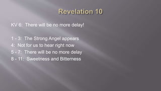 Revelation 10 chapter summary | PPTX
