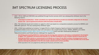 Advanced Spectrum management Final Project | PPTX