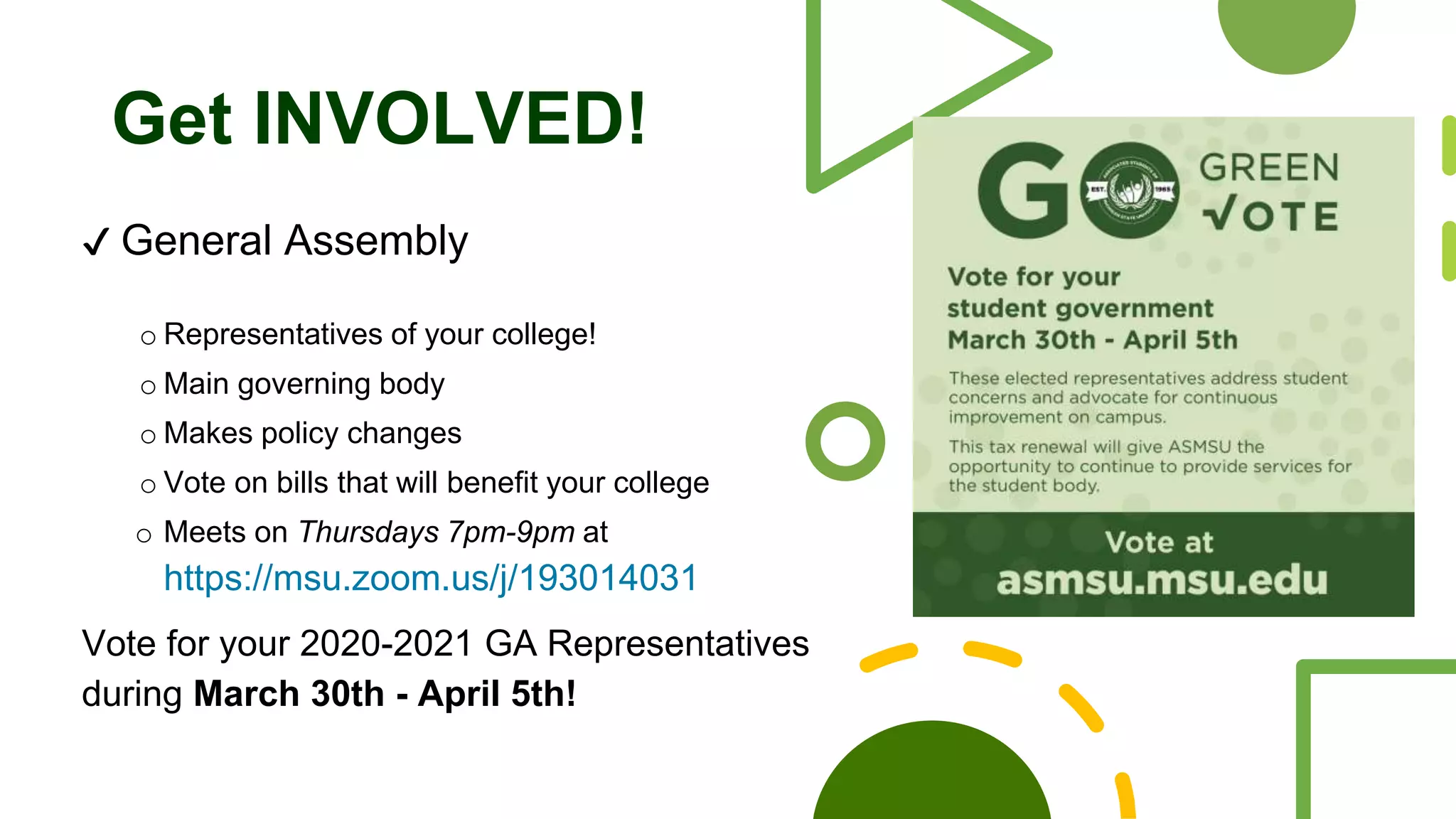 Asmsu lecture presentation | PPT