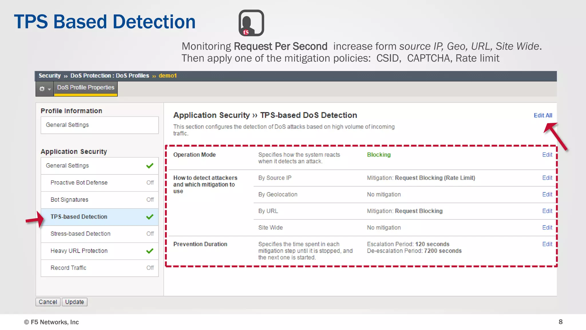 F5 ASM v12 DDoS best practices | PDF | Web Development | Internet