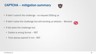 F5 ASM v12 DDoS best practices | PDF