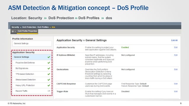 F5 ASM v12 DDoS best practices | PDF | Web Development | Internet
