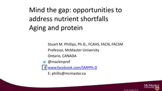 Stuart Phillips - ASN (Boston, 2018) Mind the Gap | PPTX