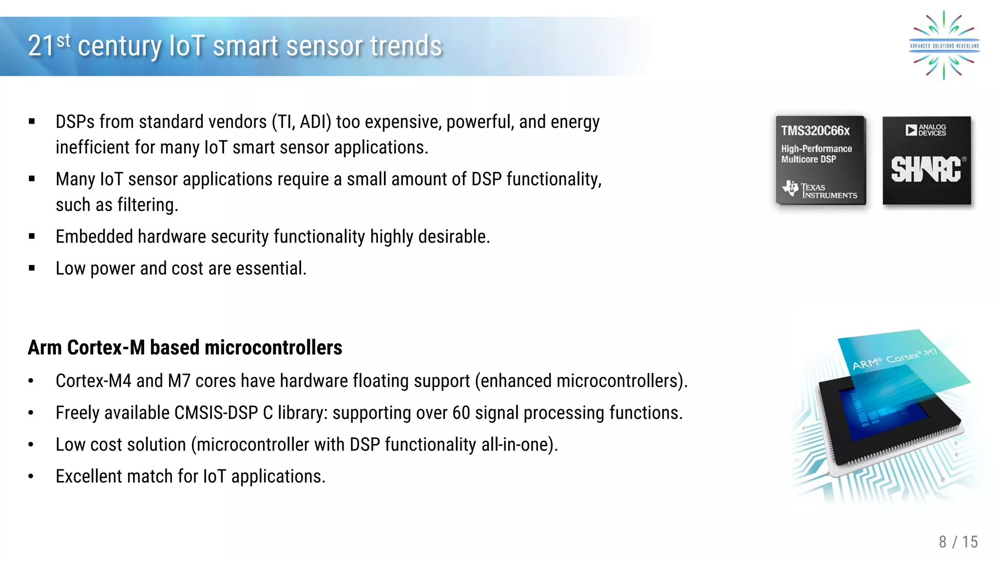 21st century IoT smart sensors. Challenges, tooling and technology trends | PPT