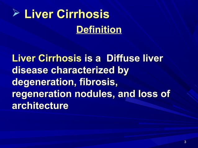 Liver cirrhosis-hematemsis-peptic Ulcer Lecture