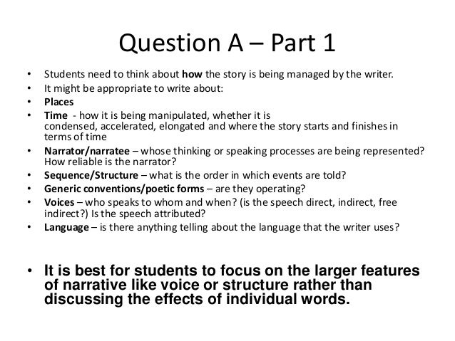 As narrative analysis