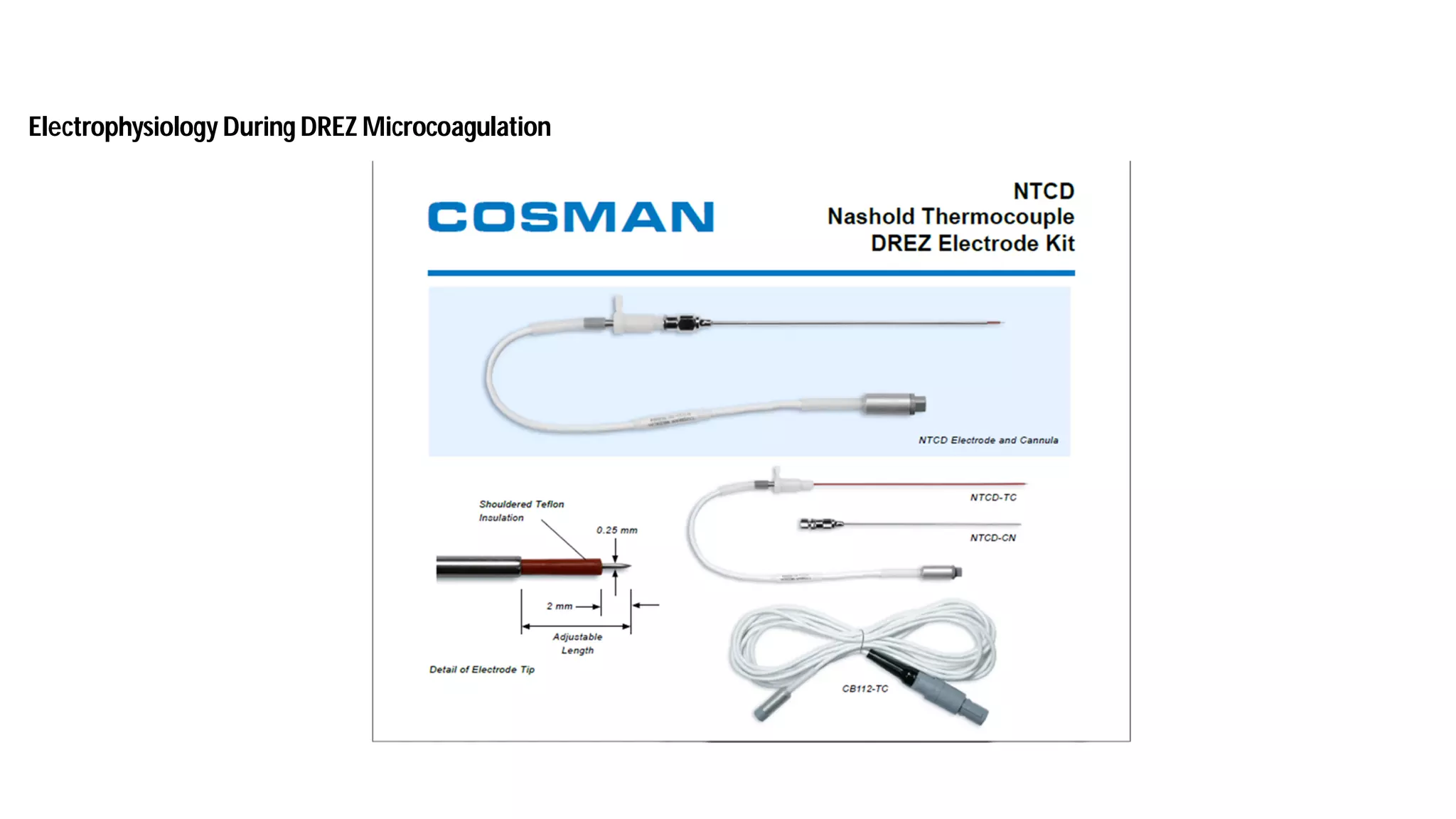 The Role of Electrophysiology During Dorsal Root Entry Zone ...