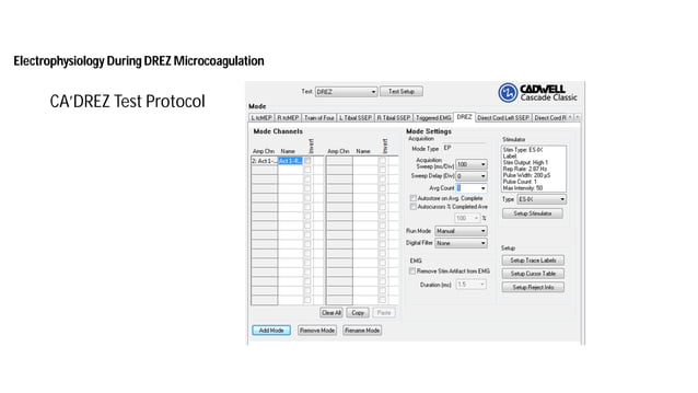 The Role of Electrophysiology During Dorsal Root Entry Zone ...