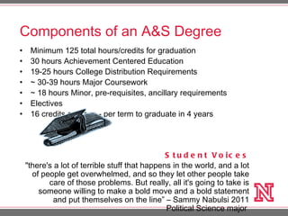UNL A&S NSE Presentation 2011 | PPT