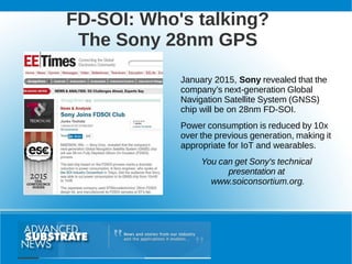 SOI Applications -- an overview and some examples | PDF