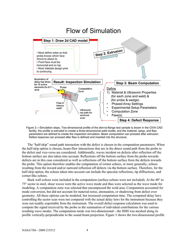 PAUT Inspection Simulation of Welds at NASA | PDF