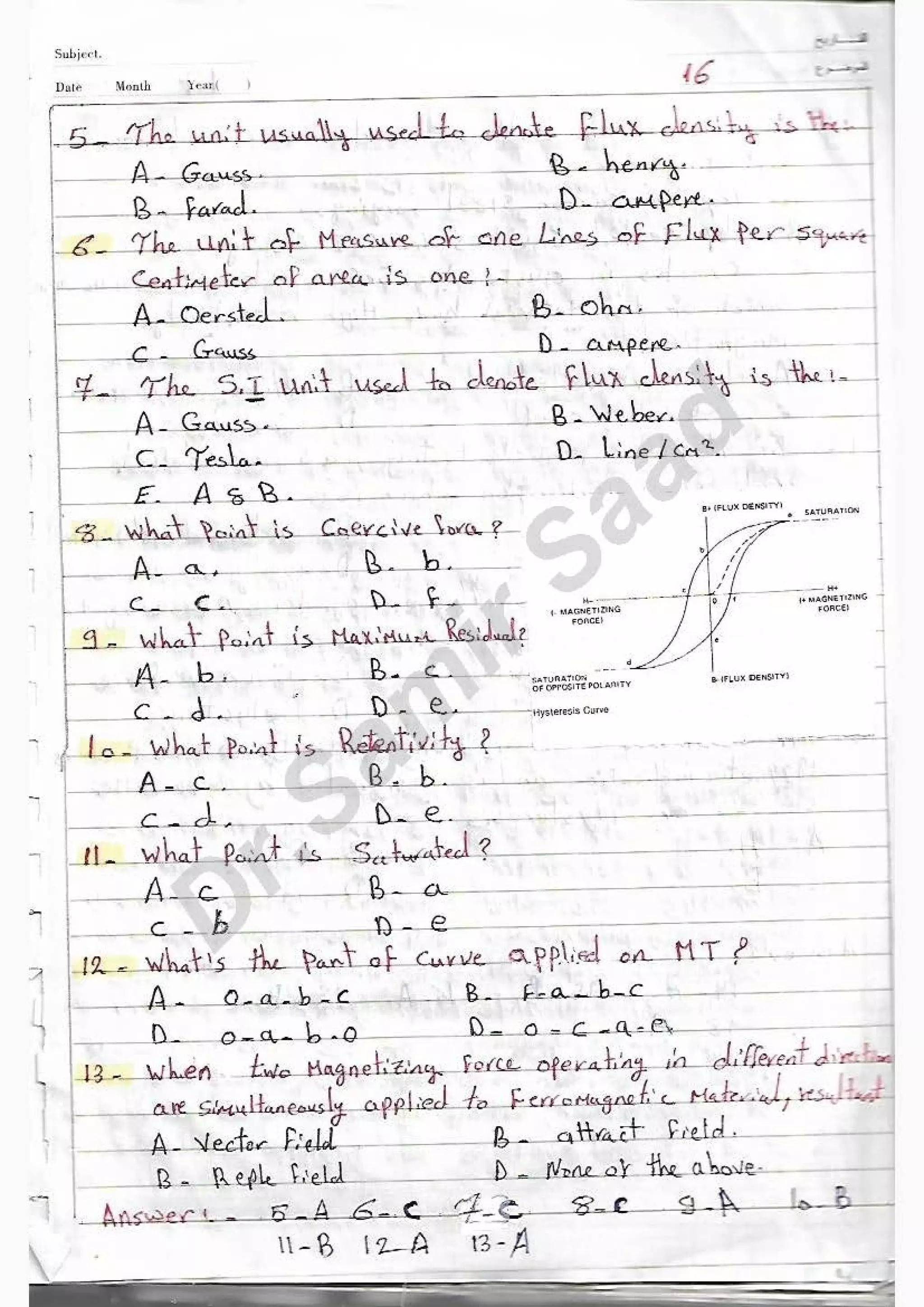 ASNT Magnetic Particle Testing (MT) Level III Notes-Dr. Samir Saad ...