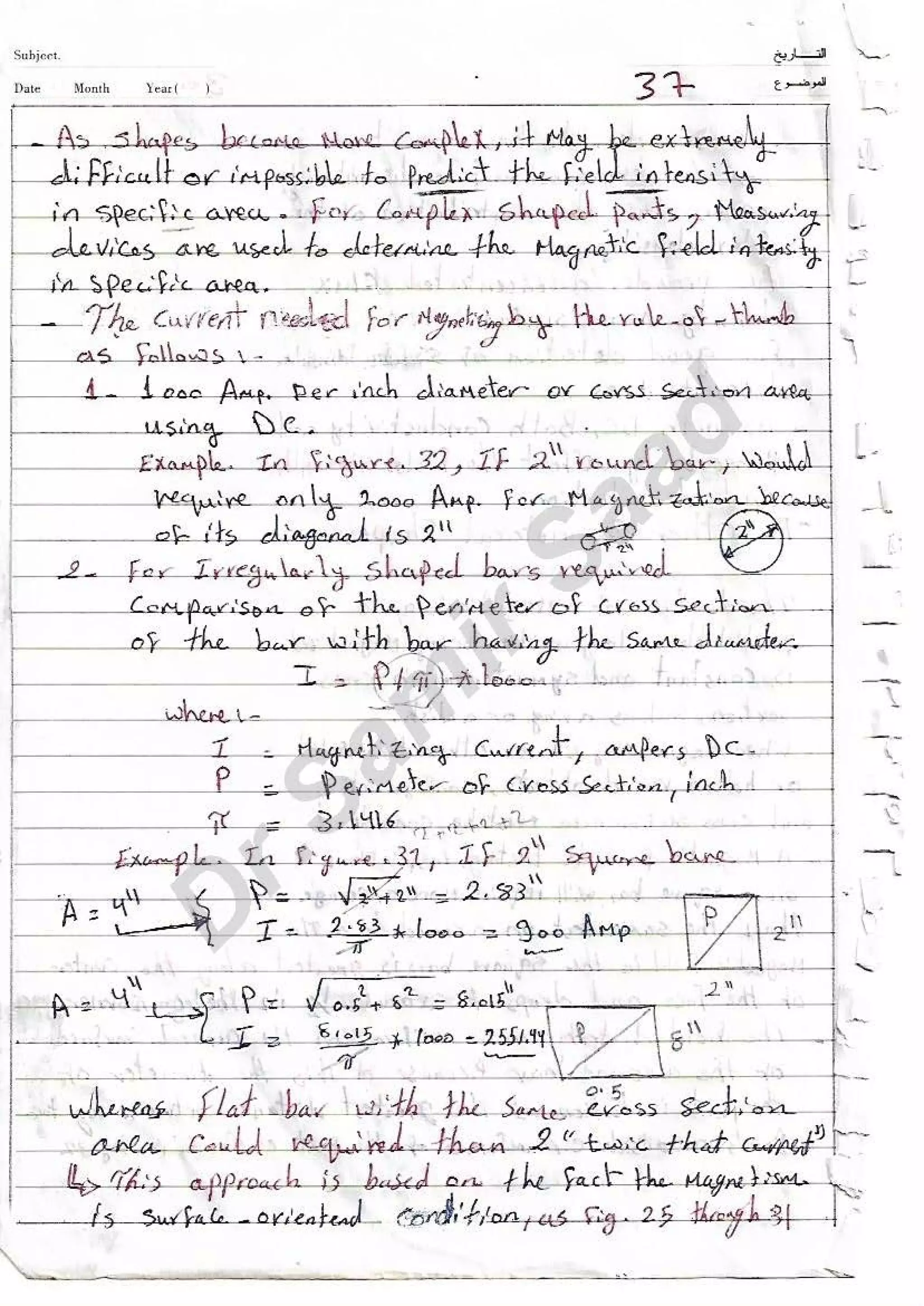 ASNT Magnetic Particle Testing (MT) Level III Notes-Dr. Samir Saad ...