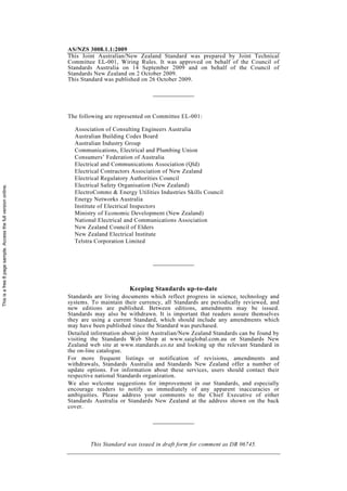 As nzs 3008.1.1 2009 electrical installations - selection of cables ...