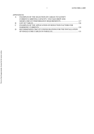 As nzs 3008.1.1 2009 electrical installations - selection of cables ...